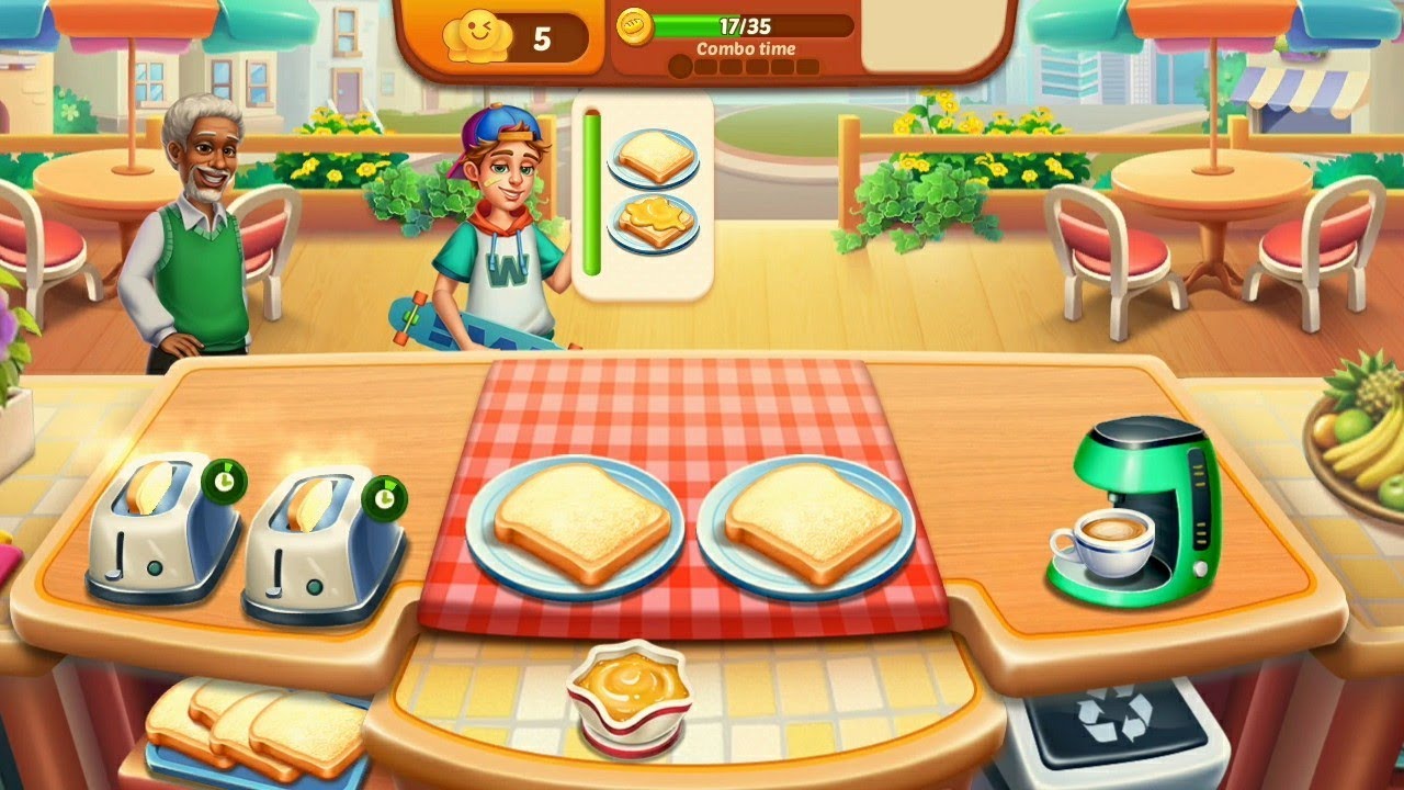 مطعم الطبخ👻 الشيف لعبة مذهلة جدا لعبة مطعم جديد. Restaurant Cooking ...