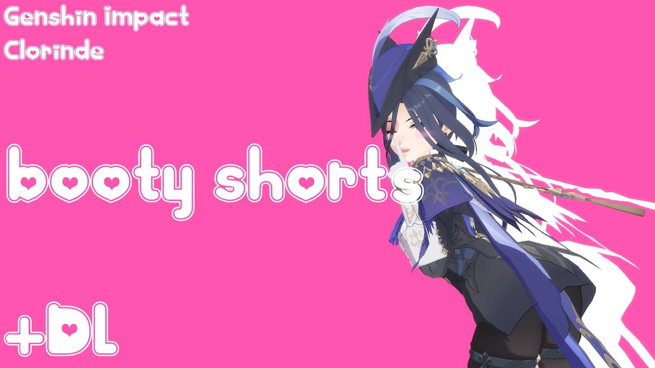 [Genshin Impact|MMD] booty shorts (+DL) - YouTube