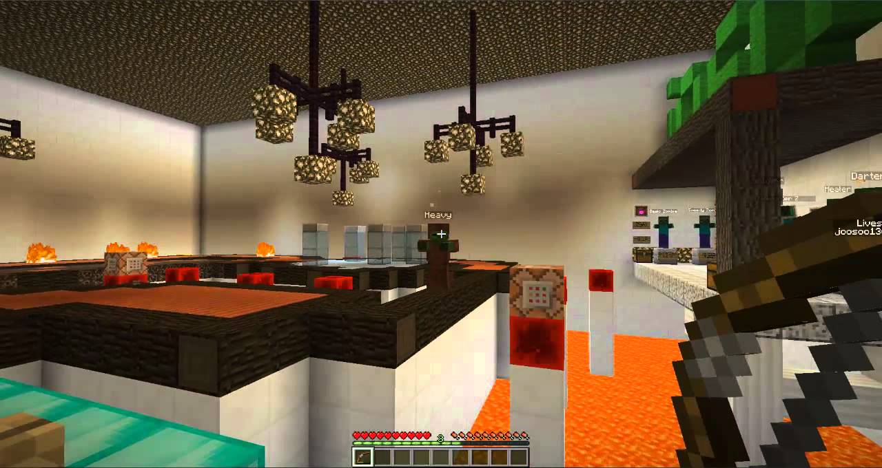 Minecraft Mini-game Tower Defence - YouTube