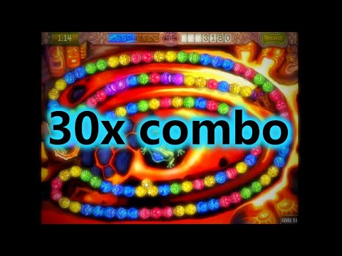 Zuma's Revenge: 30x combo