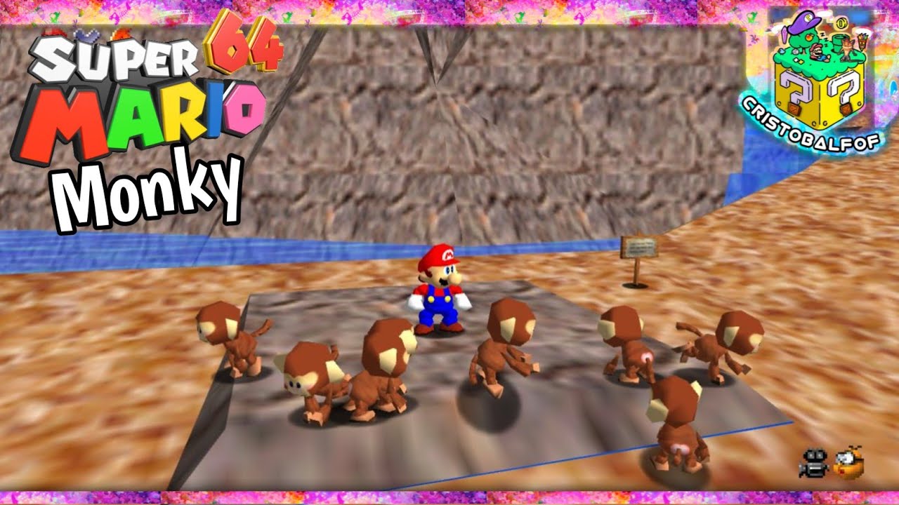 ⭐Super Mario 64 - Monky 64 - Rom Hack | CristobalFOF Games - YouTube