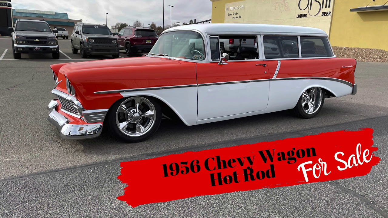 Sold 1956 Chevy Wagon Hot Rod For Sale - YouTube