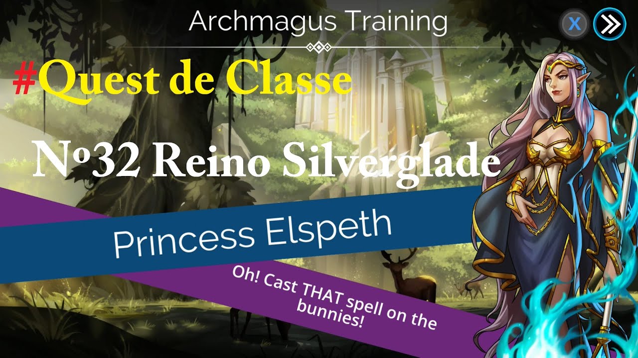 Quest de Classe Archmagus - Gems of War - Reino Silverglade I Princess ...