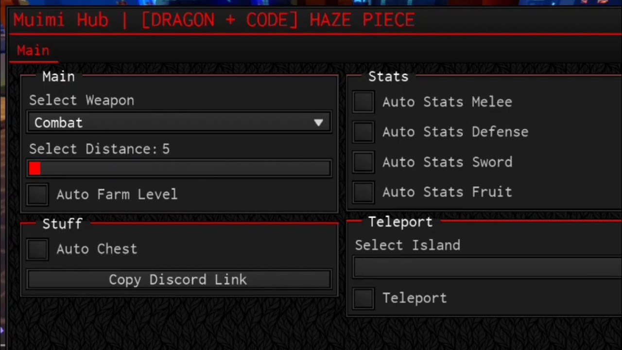 haze piece script auto farm op, auto stats, auto chests and teleport ...