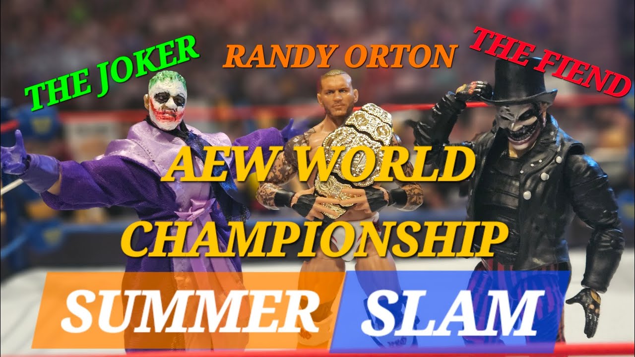 MAIN EVENT FOR SWV SUMMERSLAM: JOKER JON MOXLEY VS THE FIEND VS RANDY ...