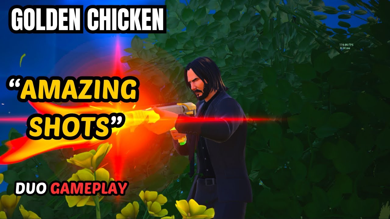 Cryptic Chases A Golden Chicken! - Fortnite Zero Builds - YouTube