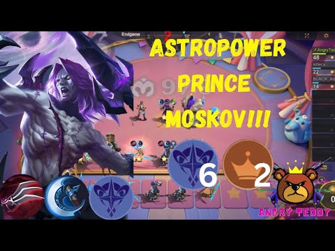 MLBB MAGIC CHESS!!! Astro Power Prince Moskov VS Prince 🫣🫣🫣 6 Astro ...