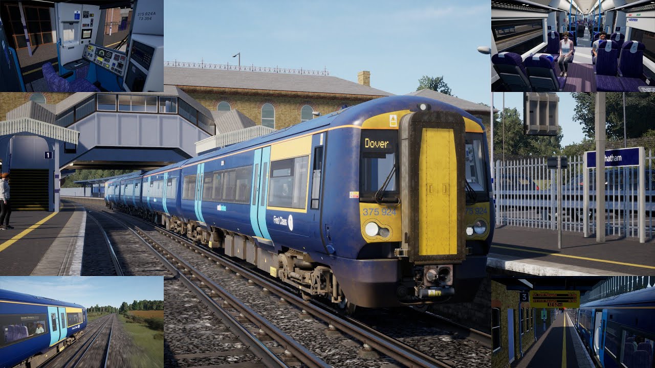 Train Sim World 2 - Southeastern High Speed | Class 375 Electrostar ...