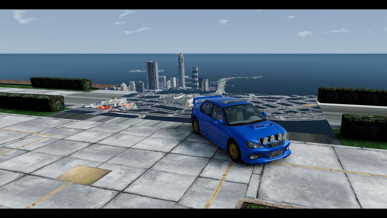 foolin around on GTA V Map in BeamNG - YouTube