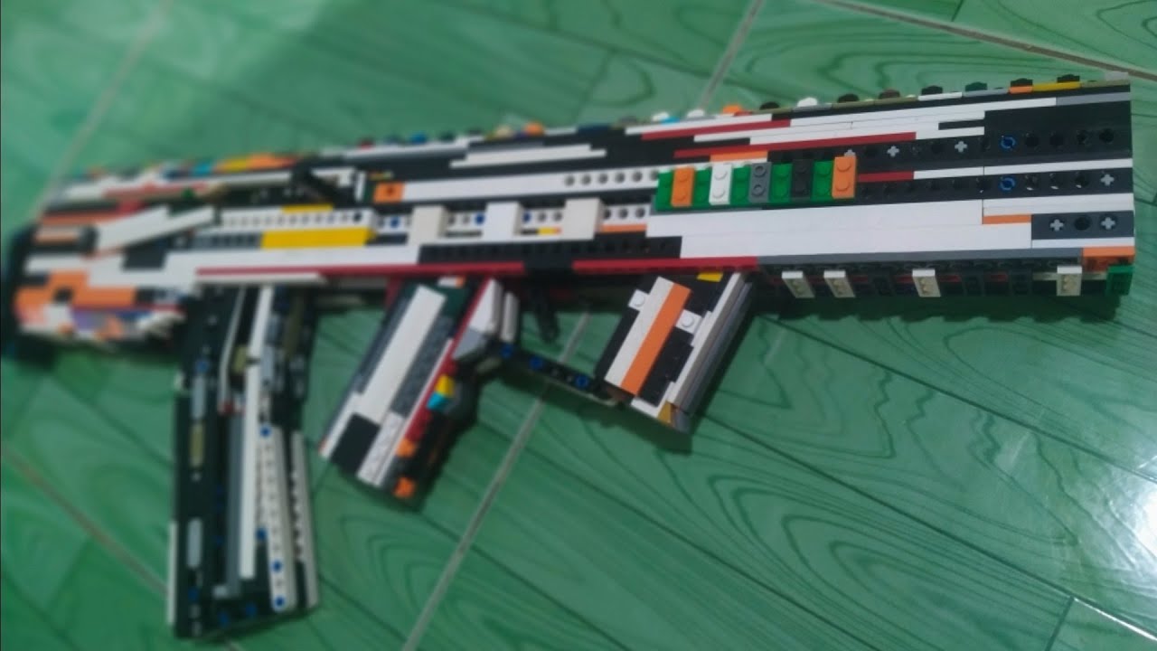 Lego Spike x1s bullpup ak (Working) #amex10contest - YouTube