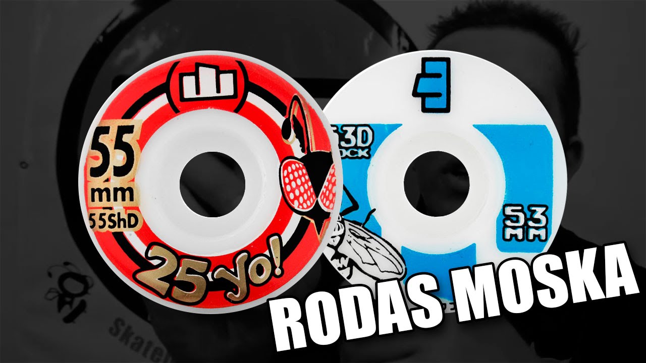 Rodas Moska - Tamanhos, Dureza, Informações Ténicas - YouTube