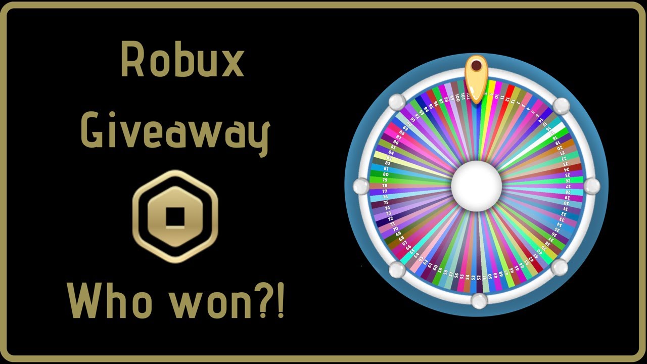 Roblox Robux Giveaway! Who won? Another Giveaway coming soon :) - YouTube