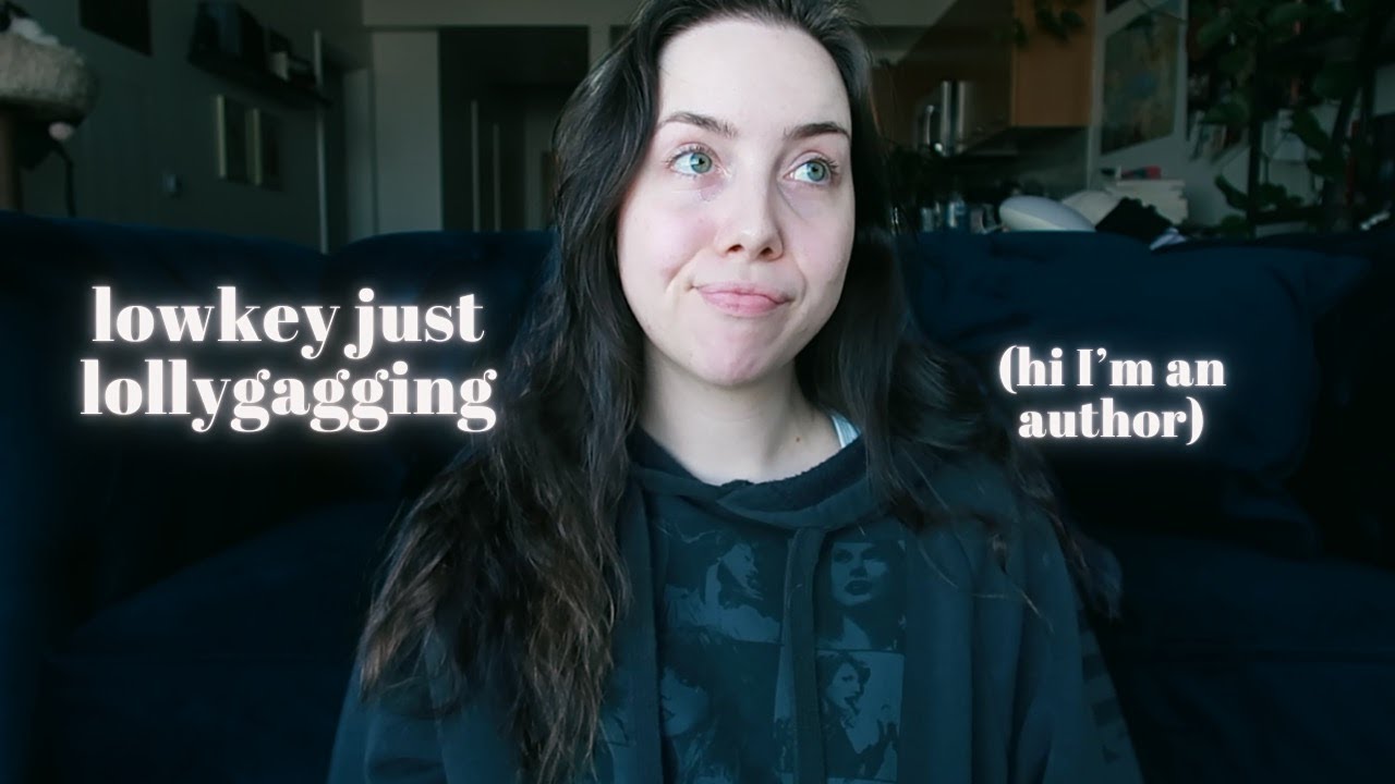 wrapping up a book and being a hater (a weekly author vlog) - YouTube