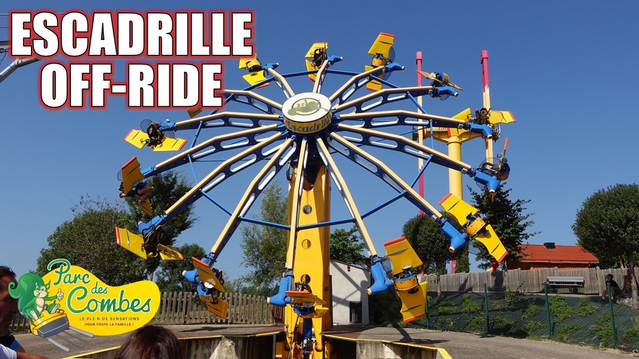 Escadrille Off-Ride Footage, Parc des Combes Technical Park Aerobat ...