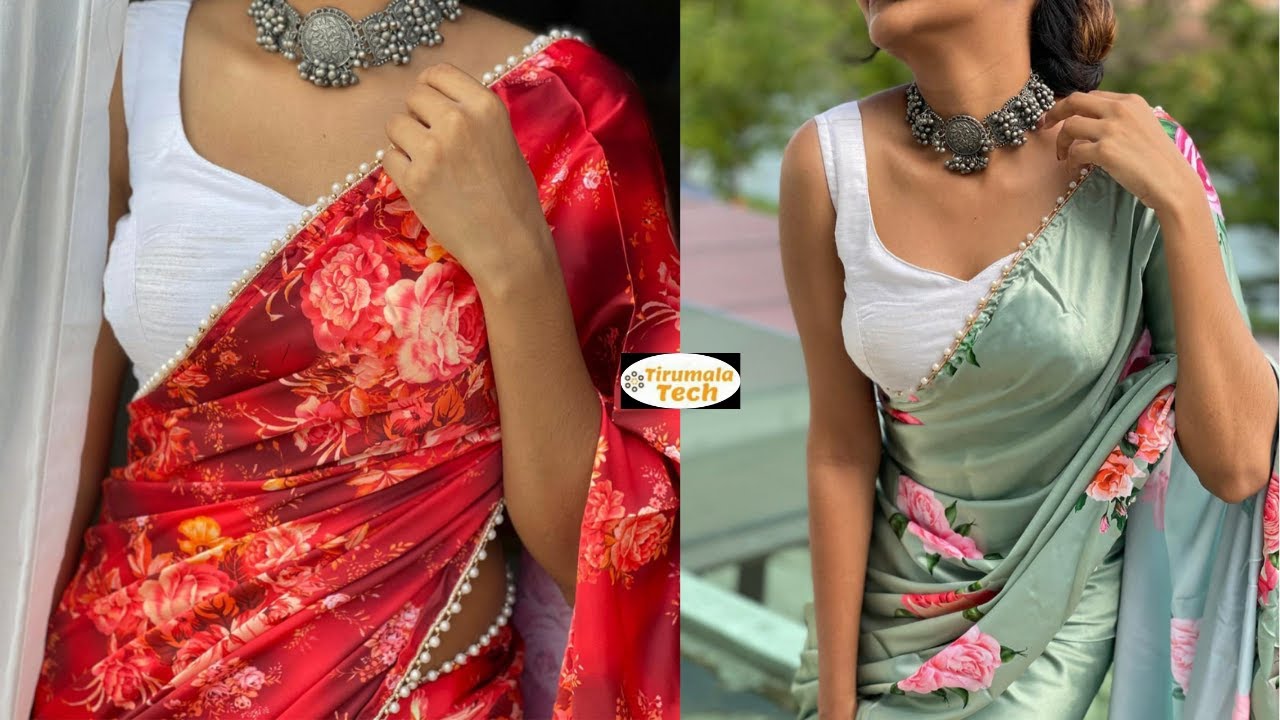 Heavy || Japan Satin Silk Saree | Japan | Silk | Satin | Sarees ...