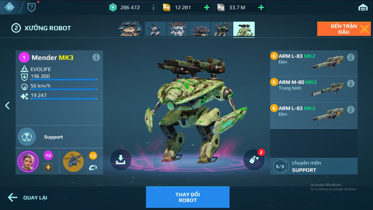 [War Robots] Mender này "chiến" - YouTube