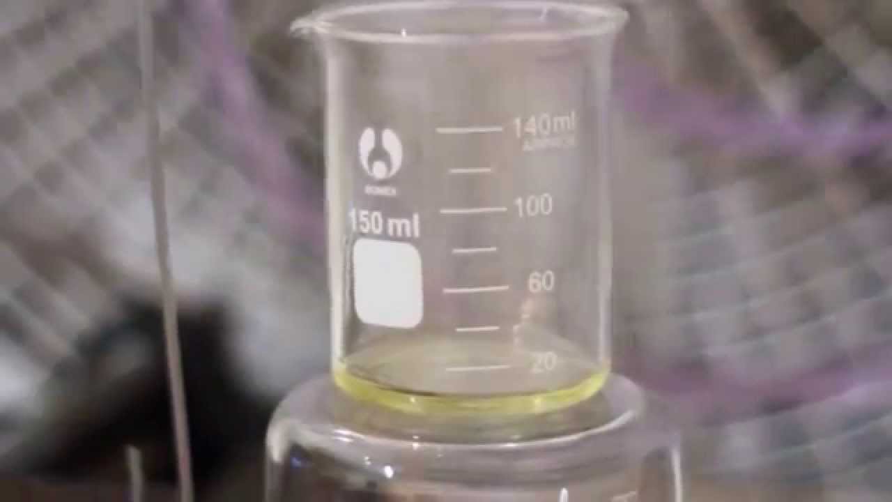 White Fuming Nitric Acid - YouTube