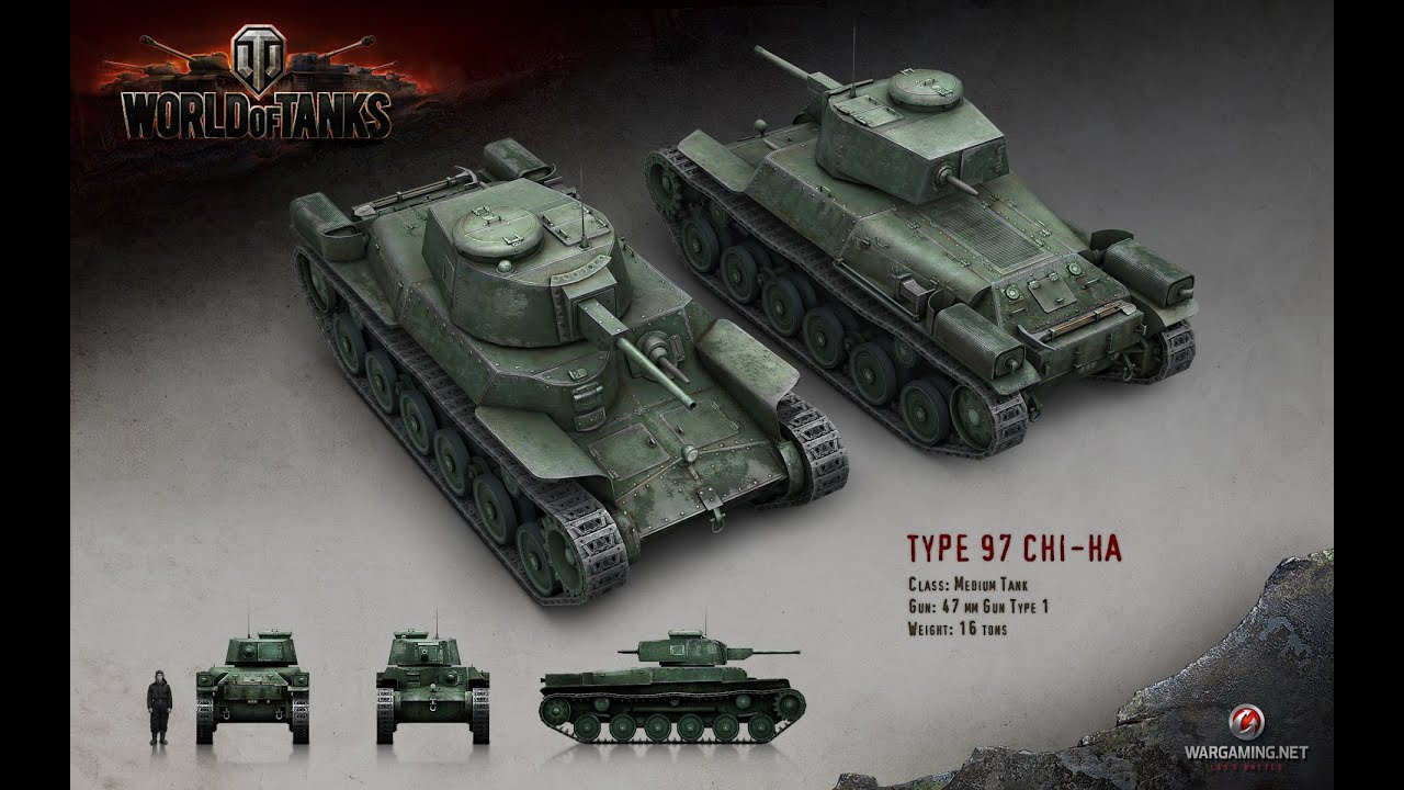 World of Tanks: Chi-Ha Review (ish) - YouTube