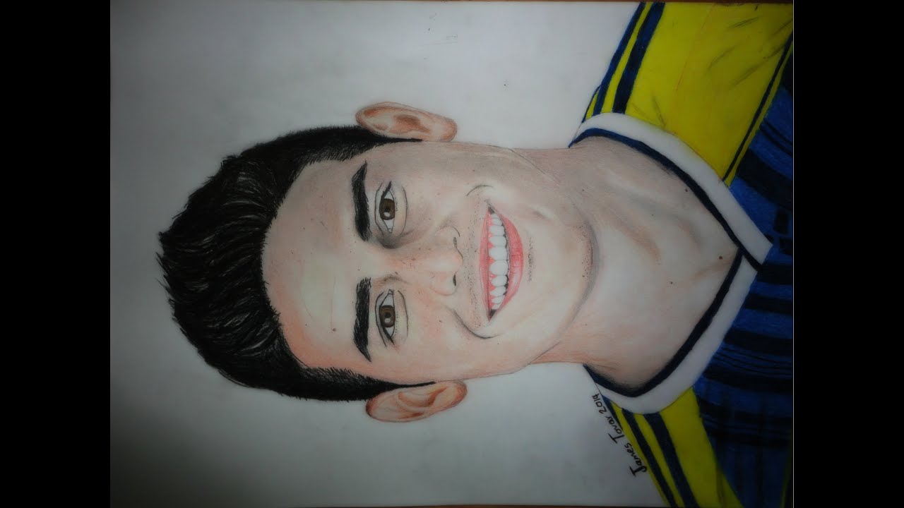 Easy Drawing James Rodriguez