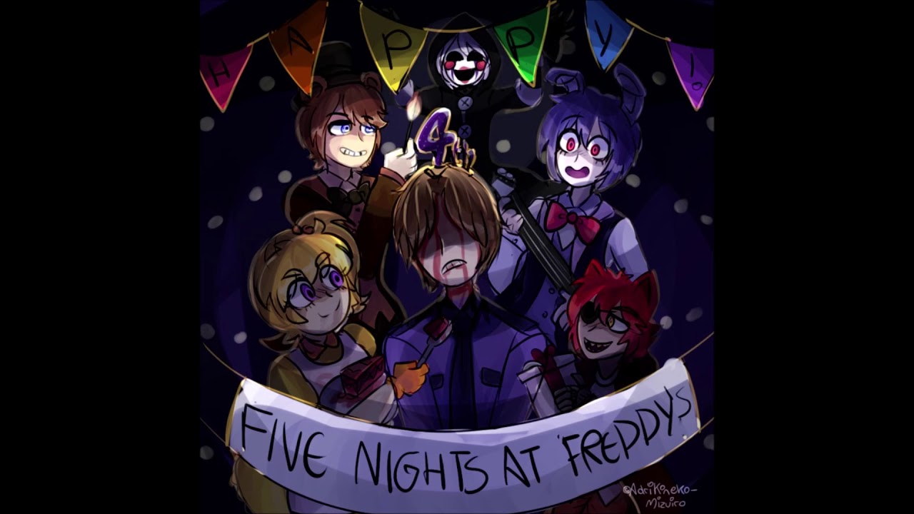 Nightcore [FNAF] FNAF 1-5 EPICGB MASHUP - Namy Gaga - YouTube