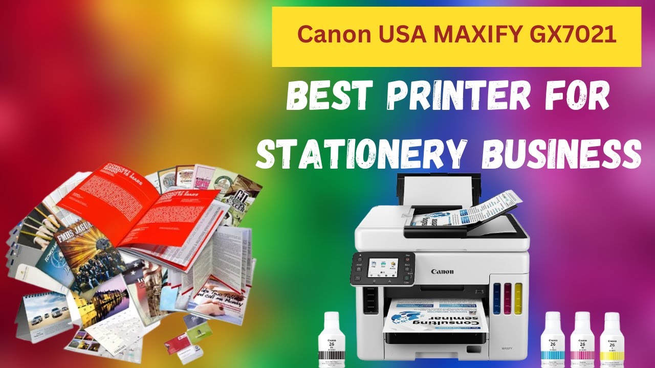 Canon MAXIFY GX7021 All-in-One Printer | 2023 Review - YouTube