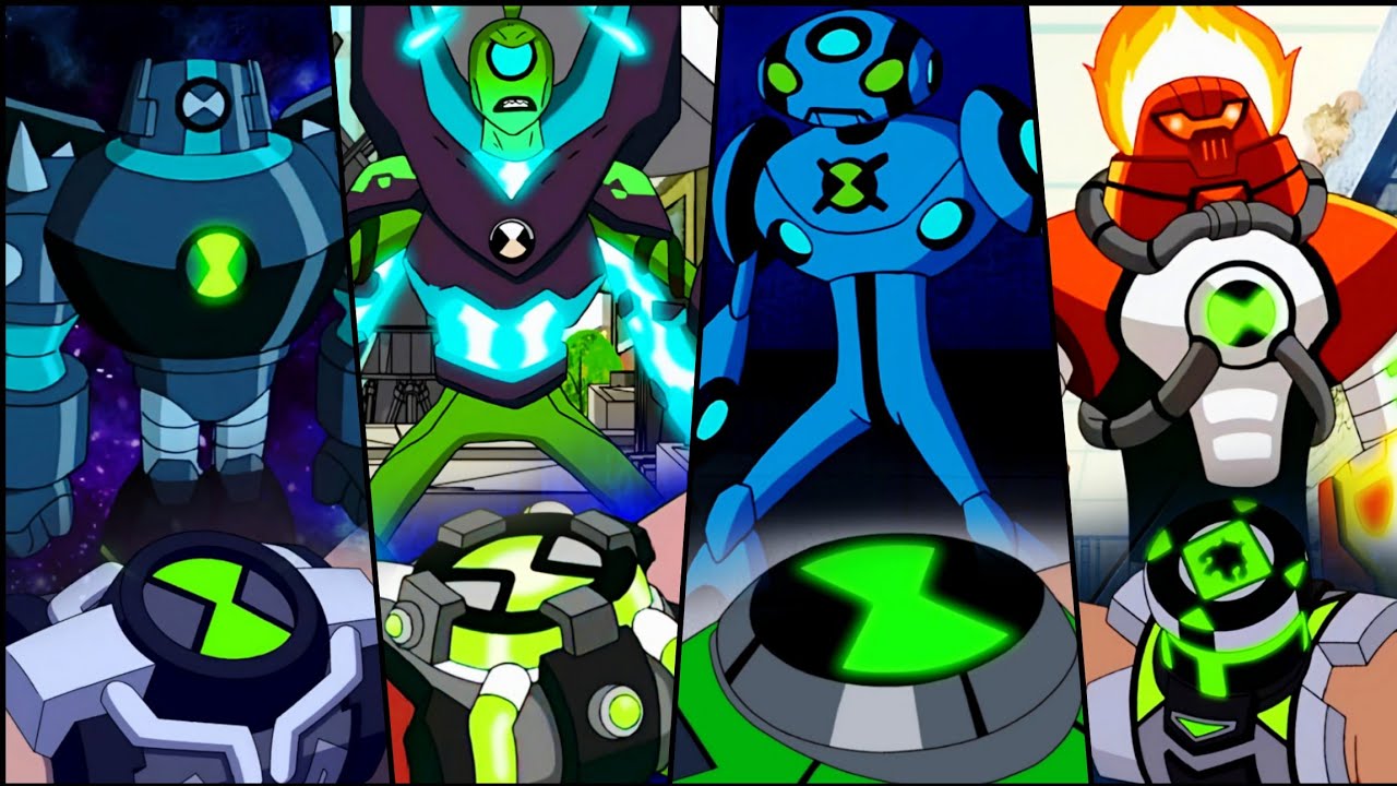 Explained and Ranked All forms in Ben 10 | Omnitrix all forms/armor ...