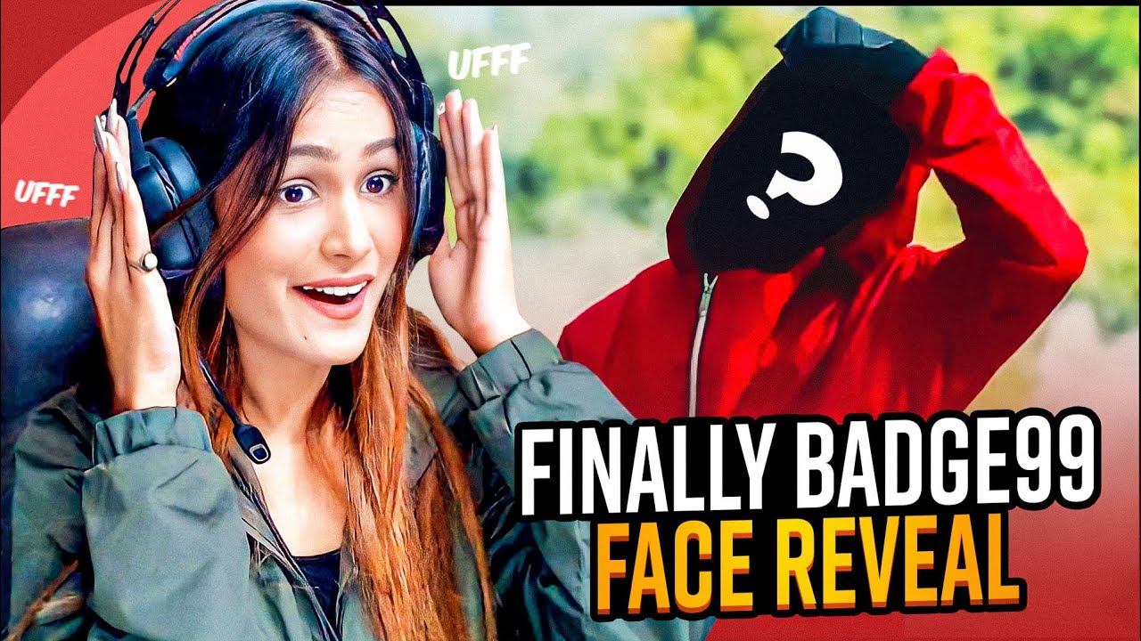 BADGE99 OFFICIAL FACE REVEAL😱💖 || We have Seen Badge99🙈Garena Free Fire ...