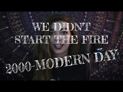 MODERN DAY We Didn't Start the Fire - Billy Joel - by Noelle Smith ...
