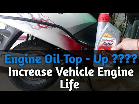 How To Top Up Your Scooter Engine Oil | (the right way) | Repairing ...