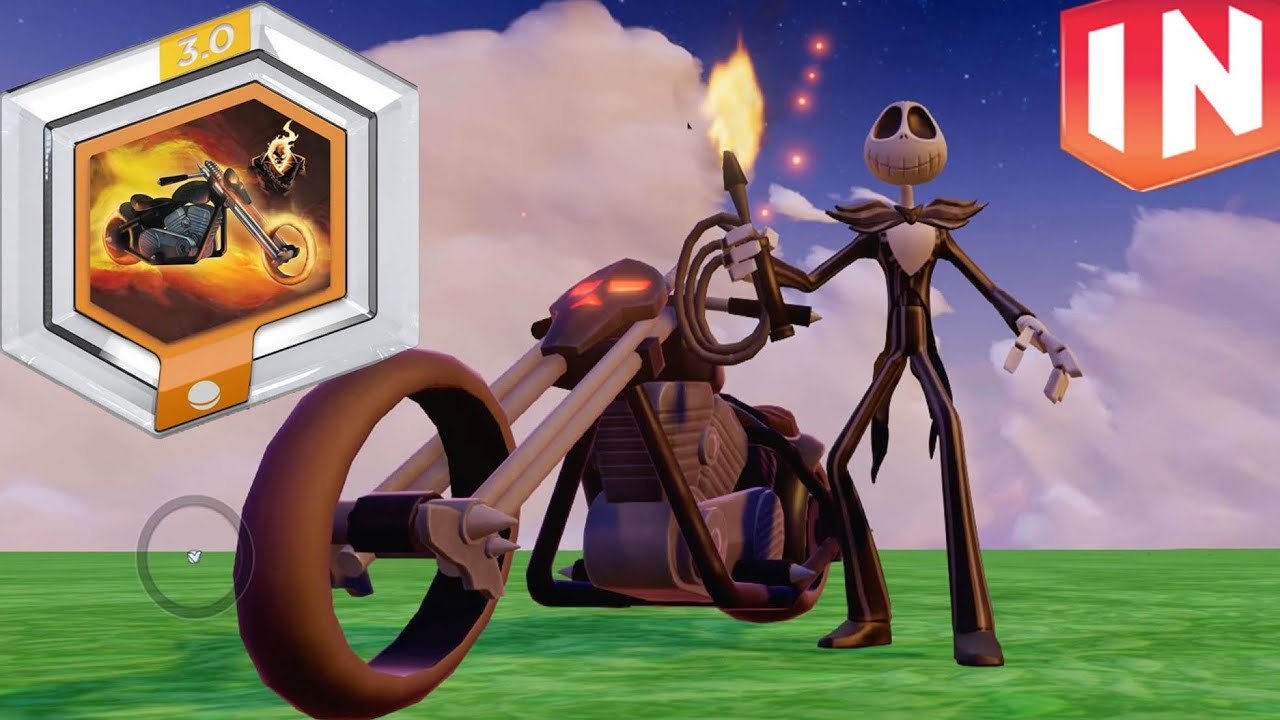 Disney Infinity 3.0 ghost riders motorcycle - YouTube
