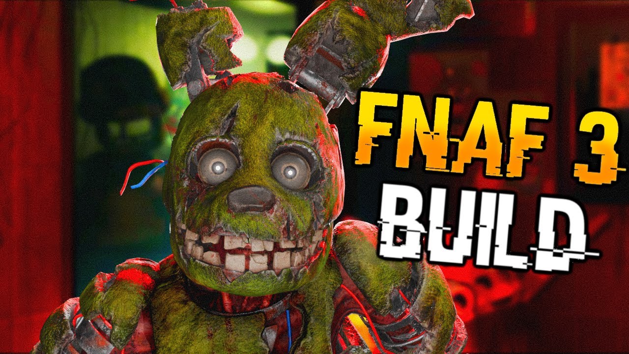 Springtrap's FNAF 3 Build! - YouTube