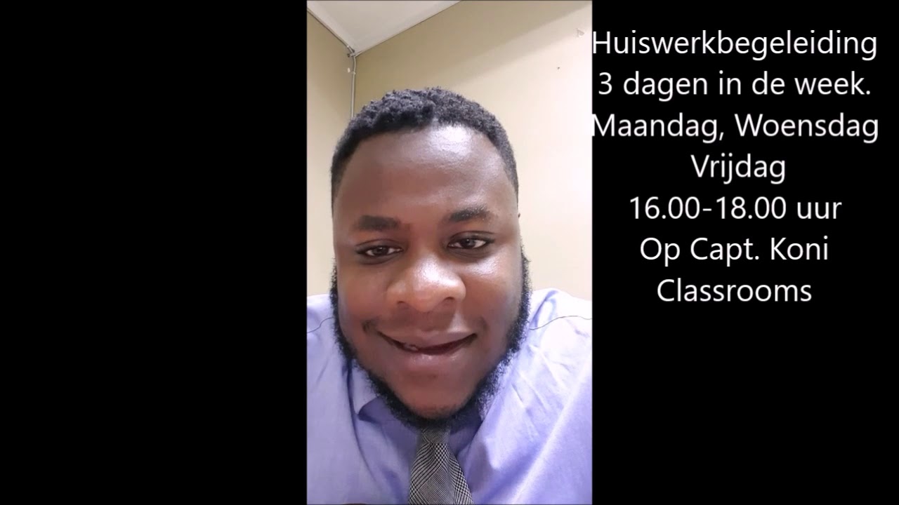 Koni Makandra gaat virtueel. Woord van de directeur Aristo Kelly. - YouTube