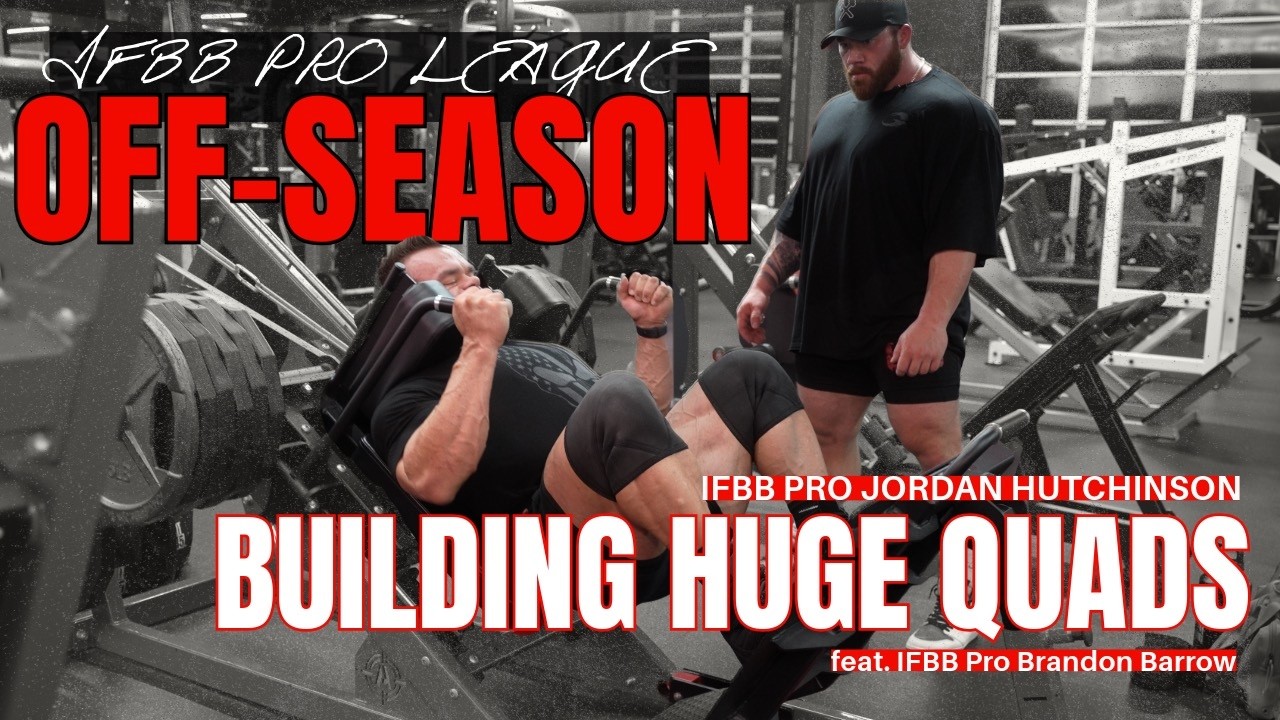 Brutal Leg Day | IFBB Pros Jordan Hutchinson & Brandon Barrow ...