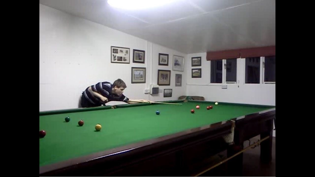 79 break on the slowest Snooker table on the planet, from 2012 - YouTube