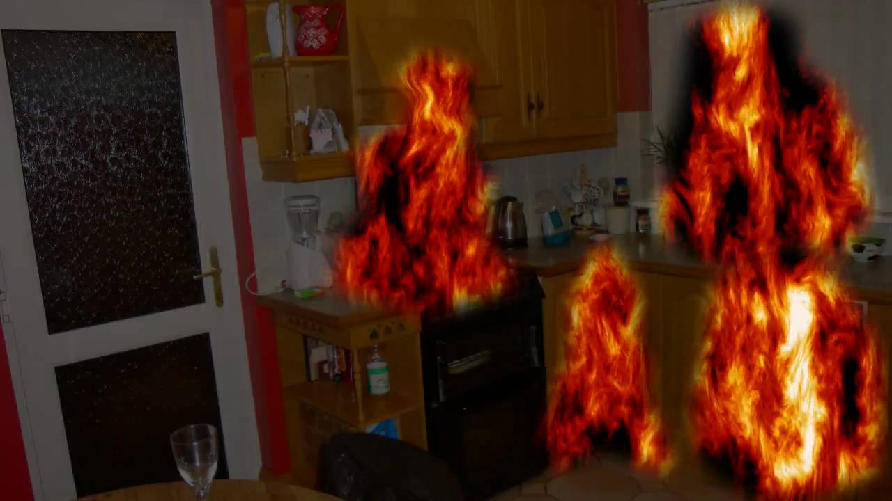 House On Fire In After Effects - YouTube