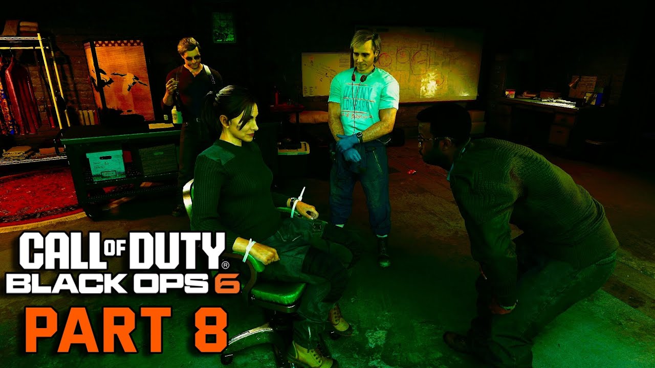 Interrogating Harrow - Black Ops 6 Campaign Playthrough (Part 8) - YouTube