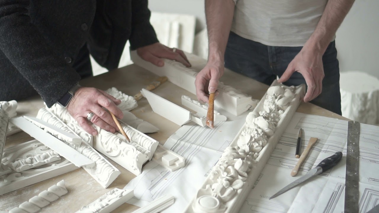 Staffeur Ornemaniste / Stucateur - Plâtrier - YouTube