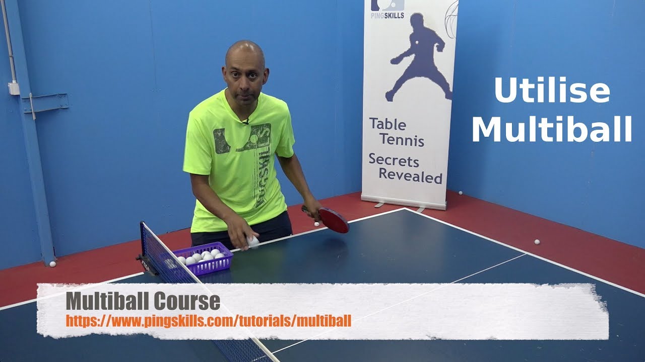 Utilise Multiball | Table Tennis | PingSkills - YouTube