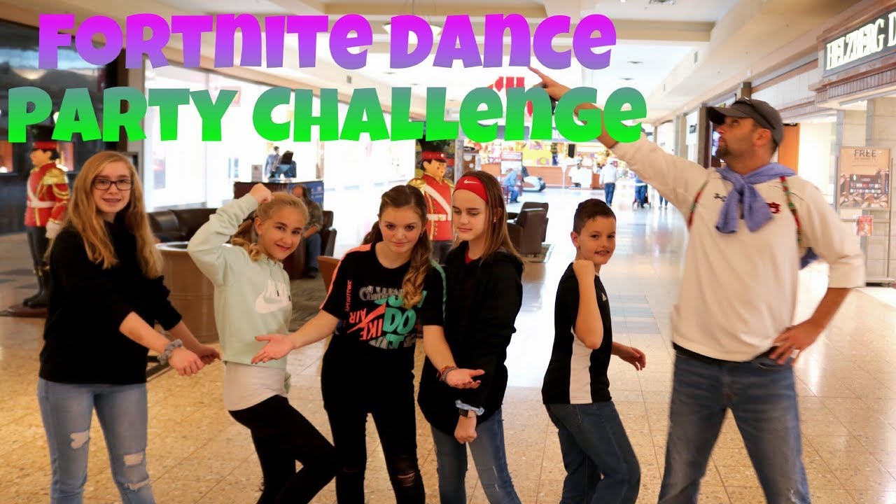 FORTNITE DANCE PARTY CHALLENGE - YouTube