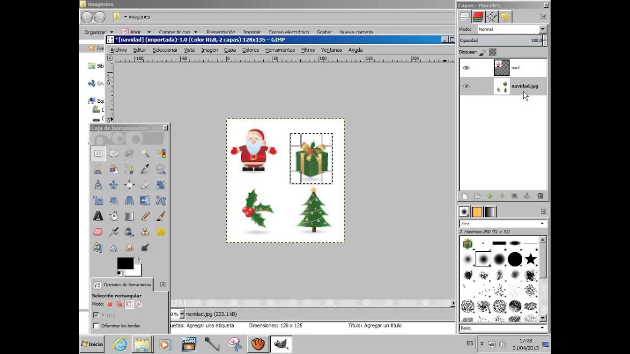 38.-Separar elementos de una fotografía en capas - YouTube