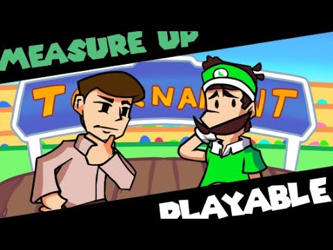 Friday night funkin' Measure Up (Lore Mario Mix) (Playable) (FNF MOD ...