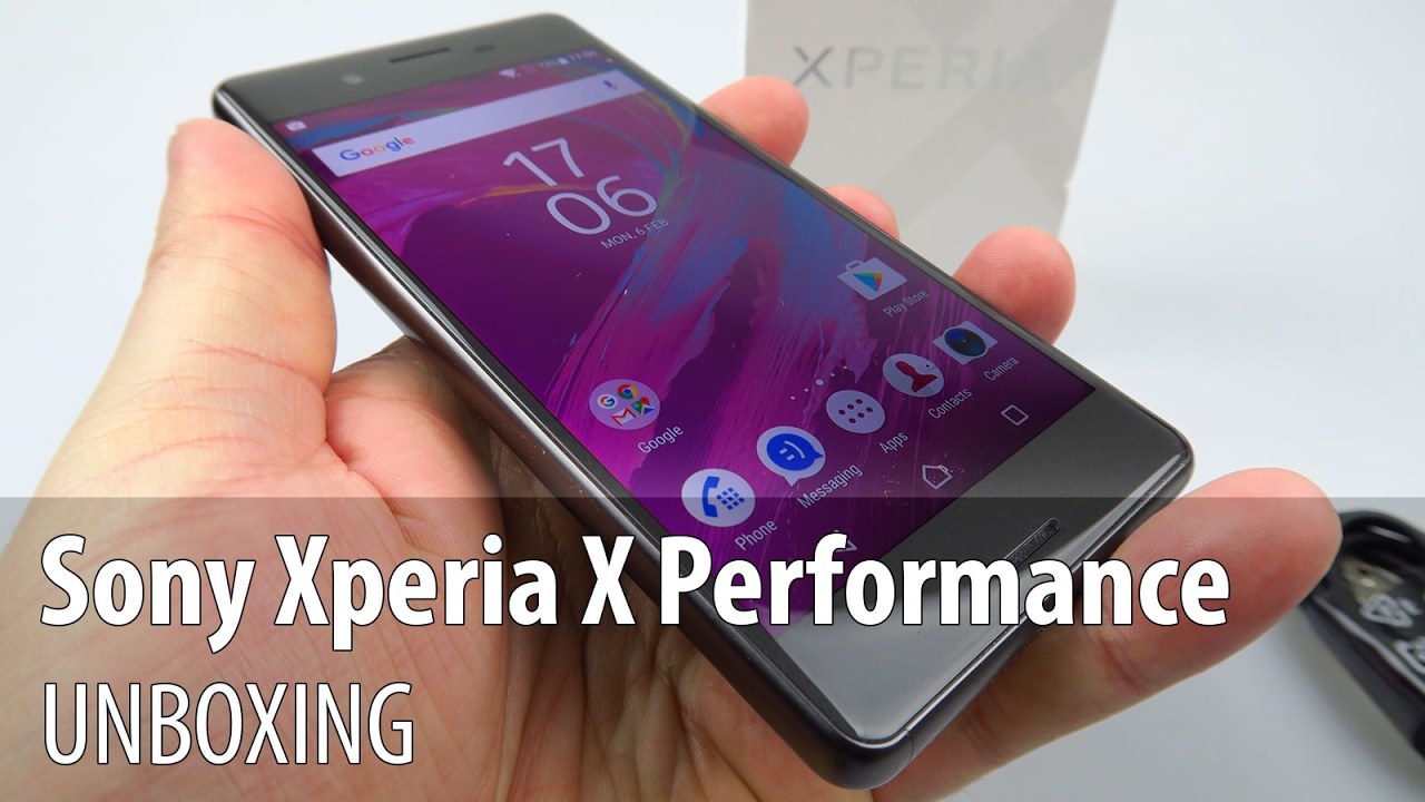Sony Xperia X Performance Unboxing (First Half 2016 Flagship) - YouTube