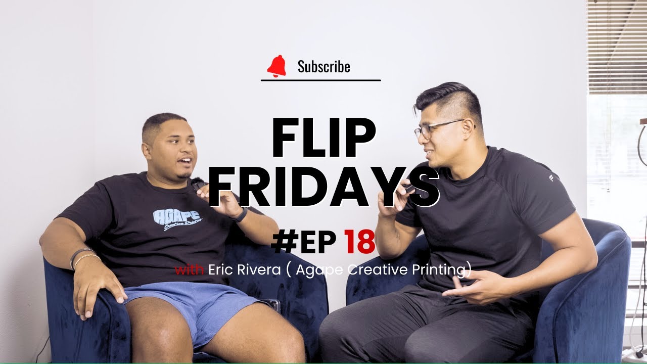 Flip Friday Episode 28 -Eric Rivera (Agape Creative Printing) - YouTube