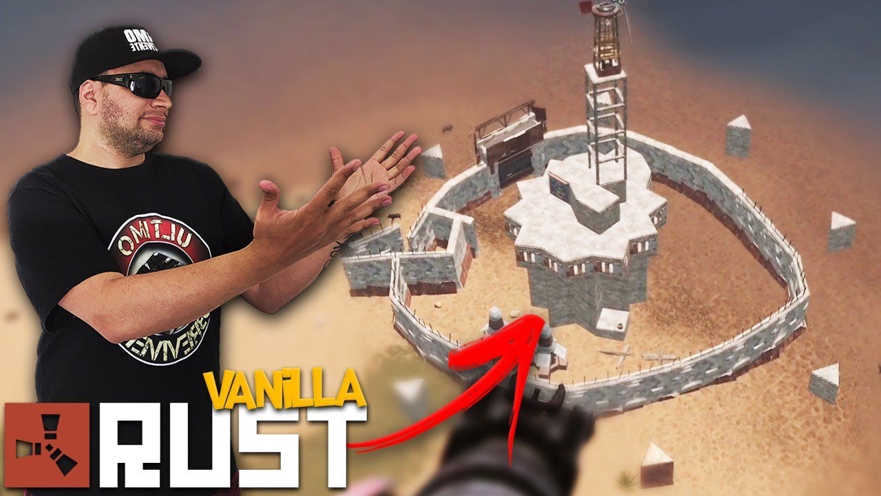 Rust Vanilla 🏰 Base de pedra GIGANTE | LOOT SUPREMO - Rust - YouTube