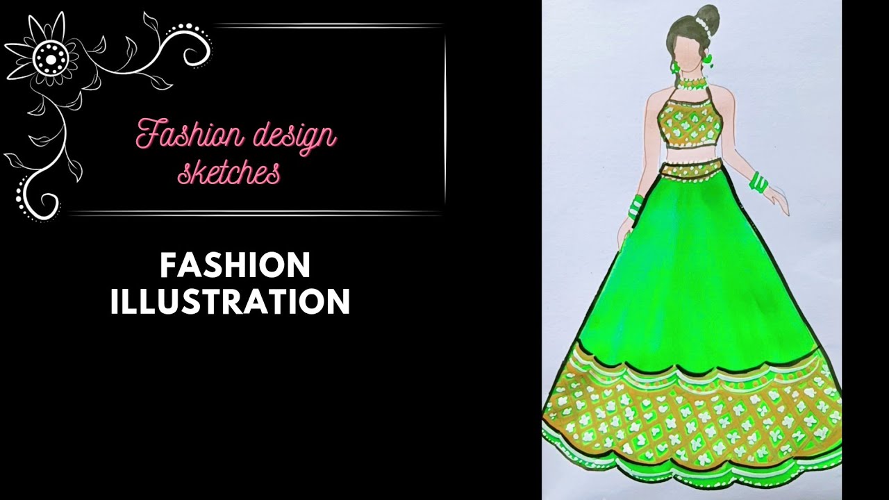 Fashion Design Sketches Of Prom Dresses