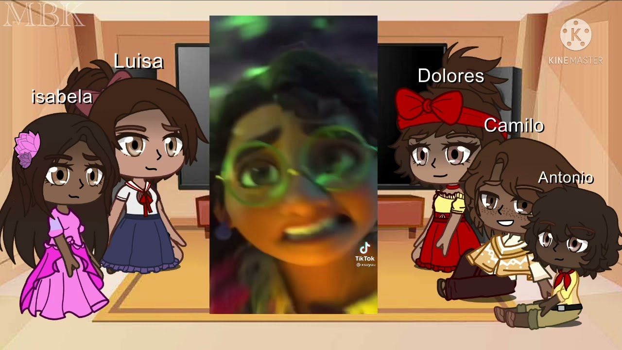Past Encanto kids (-mirabel) react [part 1/?] - YouTube