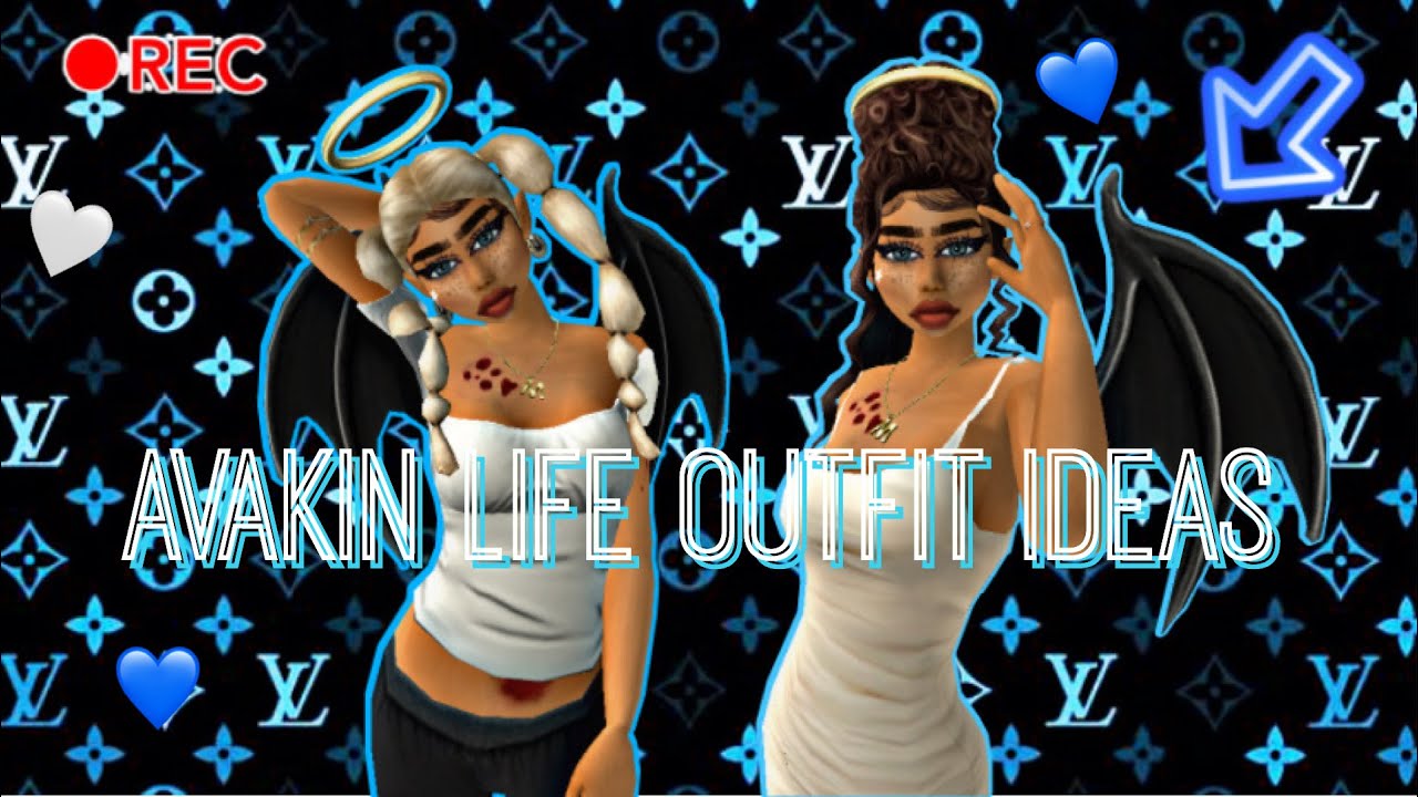 AVAKIN LIFE OUTFIT IDEAS💙*names of the clothes are in the description ...
