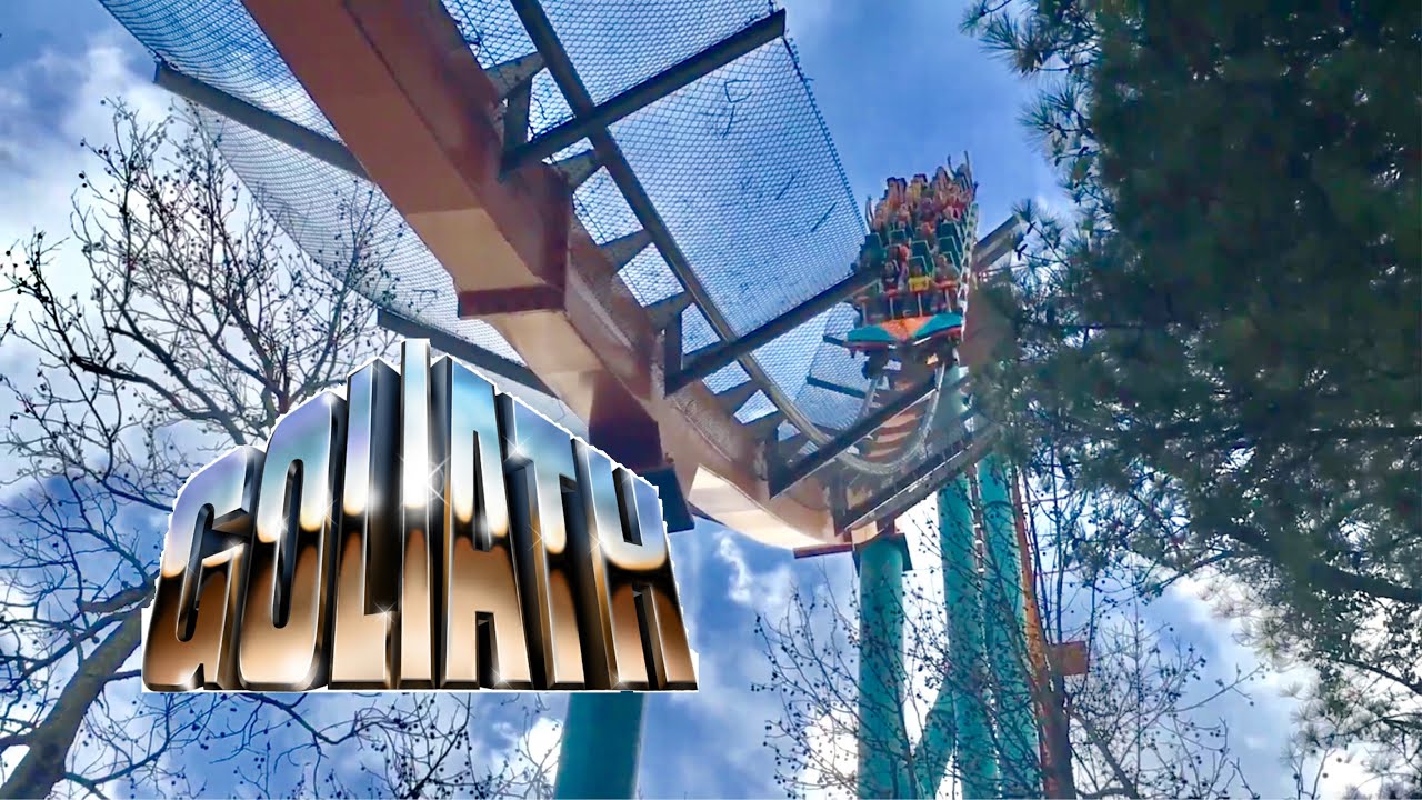 Goliath Off-Ride HD Six Flags Over Georgia - YouTube