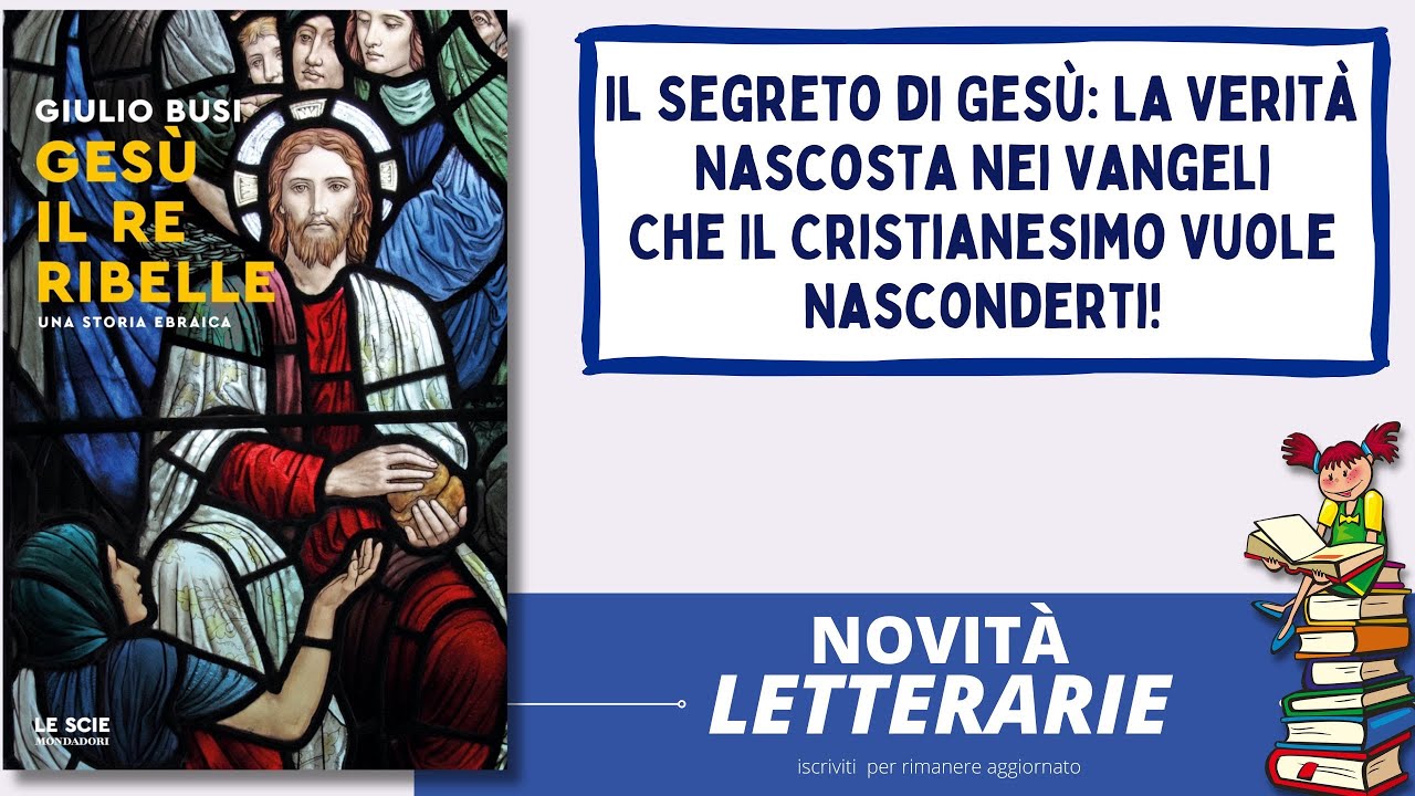 La storia di Gesù nel Libro Gesù il ribelle di Giulio Busi - YouTube