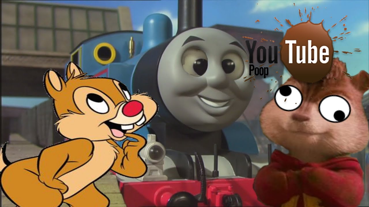 [YTP] Trains and Creepy Chipmunks Don't Mix At All - YouTube